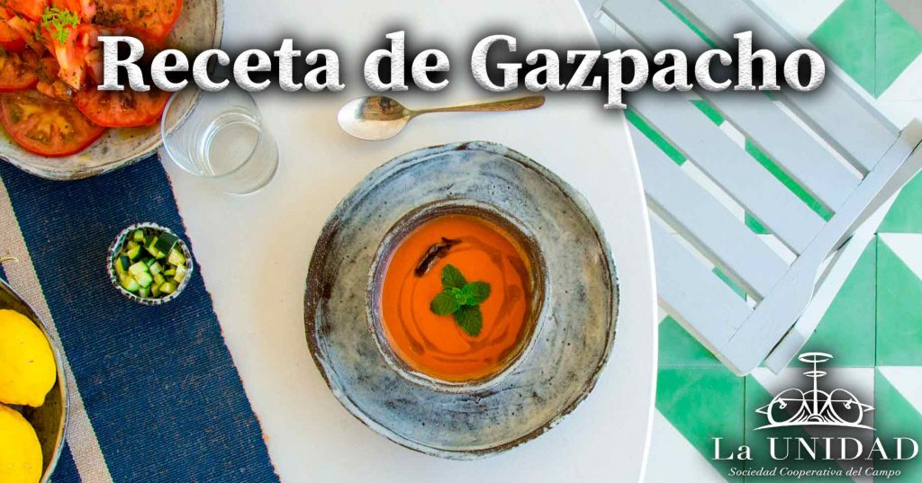 ¡Receta gazpacho fácil y rápida! Te damos varias opciones para elaborarlo